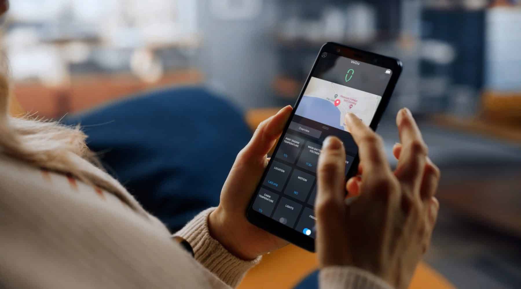 Vircru Remote Boat Monitor Remote Docking System | Princess Motor Yacht ...